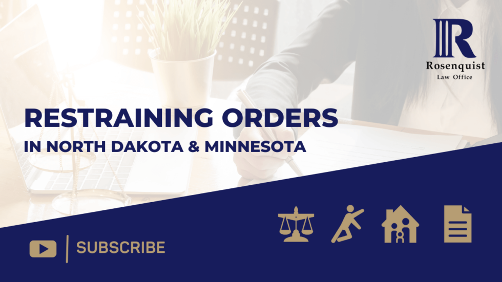 Words From Patrick: Restraining Orders in North Dakota and Minnesota ...